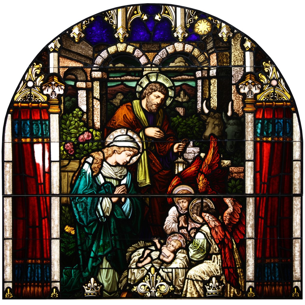 Stained Glass / Holy Rosary St. Mary's Catholic Church
